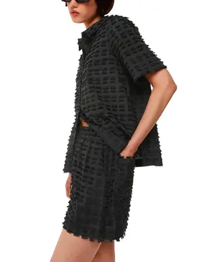 Whistles Camilla Fringed Shorts