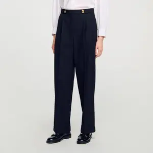 Sandro Straight-leg Trousers