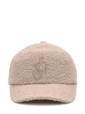 JW Anderson Teddy Baseball Cap - Beige