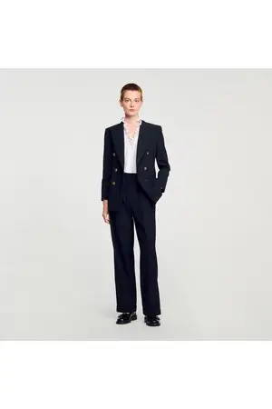 Sandro Straight-leg Trousers