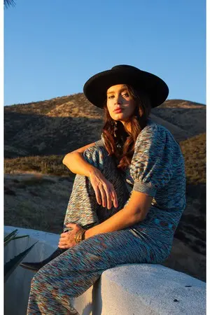 Hale Bob Danna Knit Top - Blue