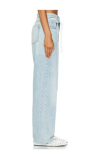 Good American Good 90s Loose Drawstring Jeans