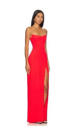 Amanda Uprichard X Ivy Gown - Crimson