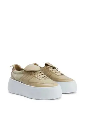 GIUSEPPE ZANOTTI Gz League Maxi Platform Sneakers - Neutrals