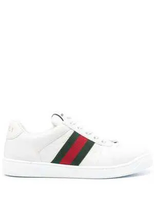Gucci Screener Sneakers - White