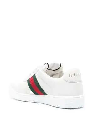 Gucci Screener Sneakers - White