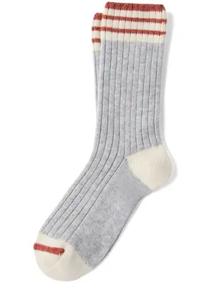 Brunello Cucinelli Cashmere Socks - Grey