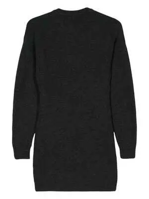 Moschino Chain-embellished Knit Dress