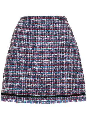 Karl Lagerfeld Bouclé Mini Skirt