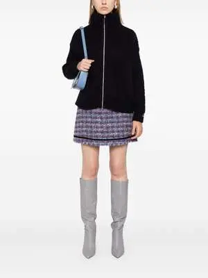 Karl Lagerfeld Bouclé Mini Skirt