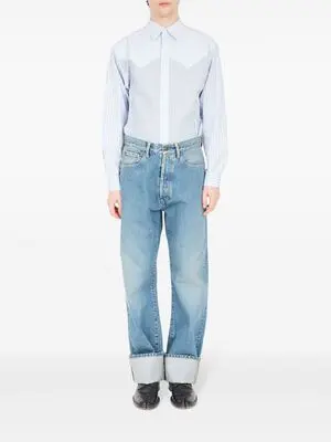 MAISON MARGIELA Turn-up Straight-leg Jeans