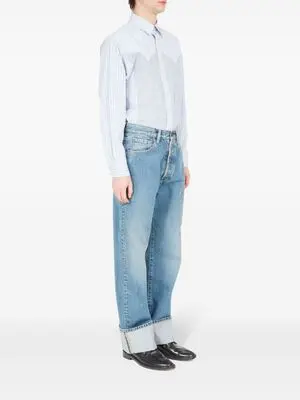 MAISON MARGIELA Turn-up Straight-leg Jeans