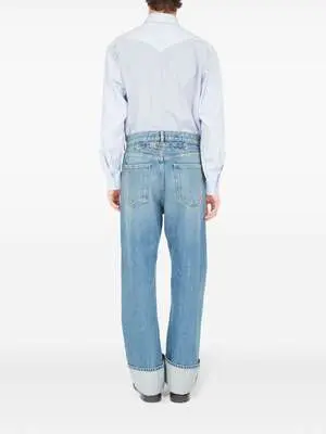 MAISON MARGIELA Turn-up Straight-leg Jeans