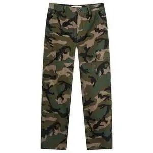 Valentino Garavani Camo Canvas Trousers