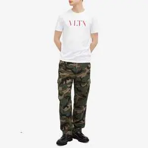 Valentino Garavani Camo Canvas Trousers