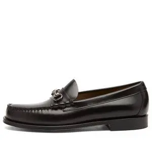G.H. BASS & CO. Lincoln Horse Bit Loafer - Black Leather