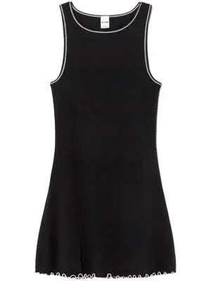 RE/DONE Ribbed Mini Dress