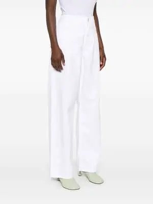 RÓHE Low-rise Wide-leg Jeans - White
