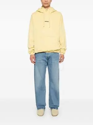 BONSAI Logo-print Hoodie - Yellow