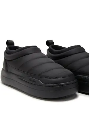 Moon Boot Logo-print Sneakers - Black