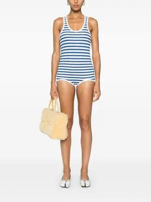 IOANA CIOLACU Striped Bodysuit