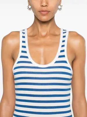 IOANA CIOLACU Striped Bodysuit
