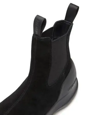 Moon Boot Luna Logo-print Boots - Black
