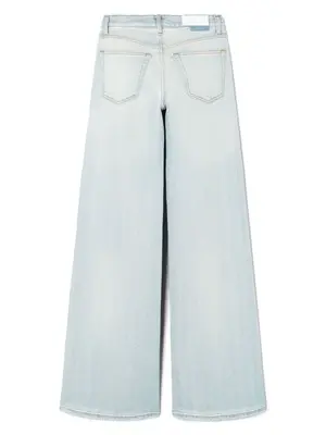RE/DONE Mid-rise Wide Leg Jeans
