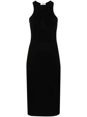 IOANA CIOLACU Ribbed Midi Dress