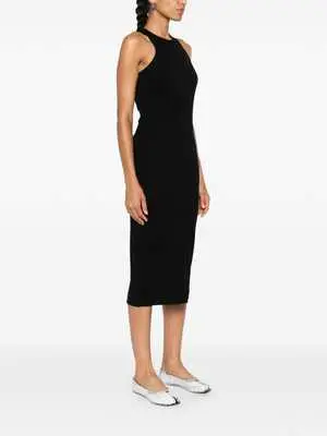 IOANA CIOLACU Ribbed Midi Dress