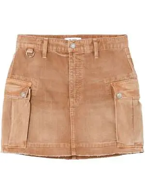 RE/DONE Cargo Denim Mini Skirt