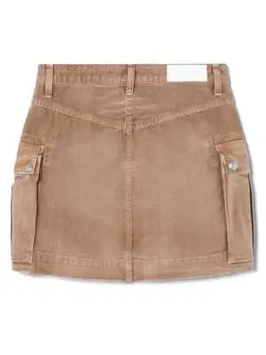 RE/DONE Cargo Denim Mini Skirt