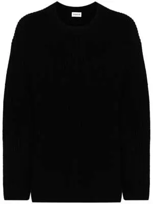 P.a.r.o.s.h Crew-neck Cashmere Jumper - Black