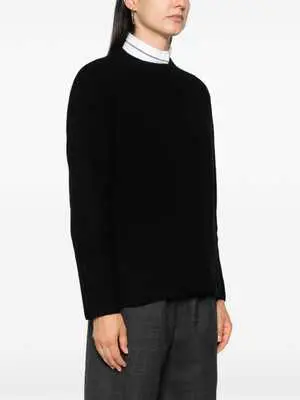 P.a.r.o.s.h Crew-neck Cashmere Jumper - Black