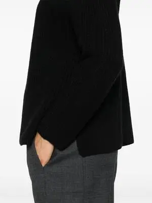 P.a.r.o.s.h Crew-neck Cashmere Jumper - Black