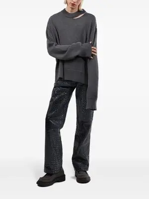 Camper Knitted Sweater - Grey