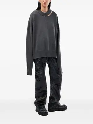 Camper Knitted Sweater - Grey