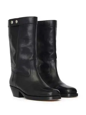 Isabel Marant Étoile Ademe Leather Boots - Black