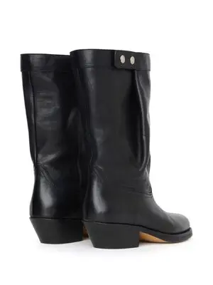 Isabel Marant Étoile Ademe Leather Boots - Black
