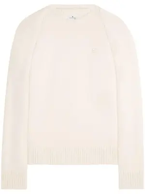 COURREGES Logo-embroidered Layered Sweater