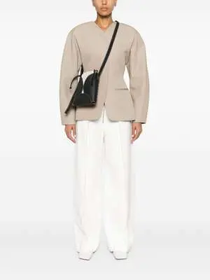 JIL SANDER Curve Crossbody Bag