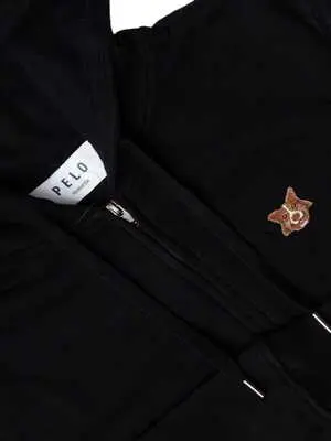 PELO FOUNDATION Mongrel-patch Merino Hoodie