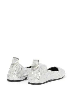 Isabel Marant Étoile Belna Ballerina Shoes - Silver