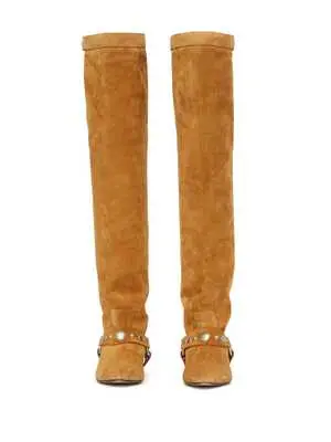 Isabel Marant Étoile Selize Knee-high Suede Boots - Brown