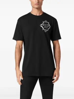Philipp Plein Ss Chrome T-shirt - Black