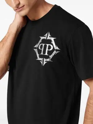 Philipp Plein Ss Chrome T-shirt - Black