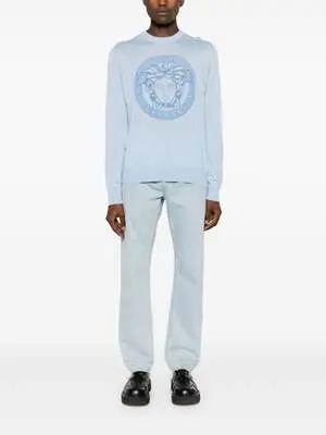 Versace Medusa-embroidered Sweater