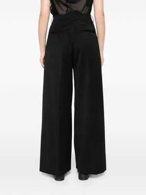 Simone Rocha Pleated Wide-leg Trousers