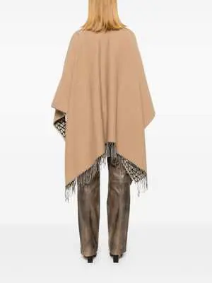 Valentino Garavani Toile Iconographe Cape - Brown