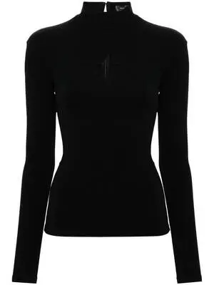 MUGLER Star Top - Black